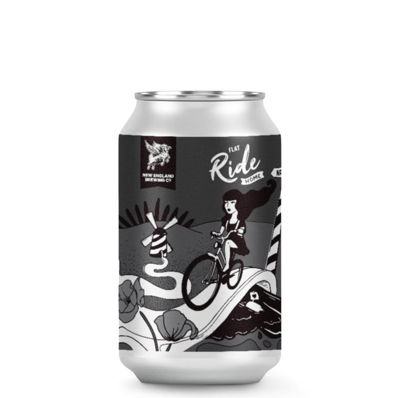 Flat Ride Home - Dark Koyt w/ Honey & Vanilla - New England Brewing